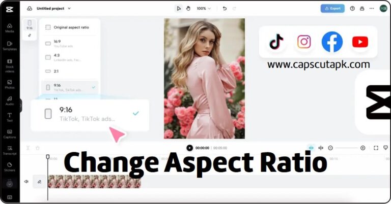 How to Change the Aspect Ratio in CapCut